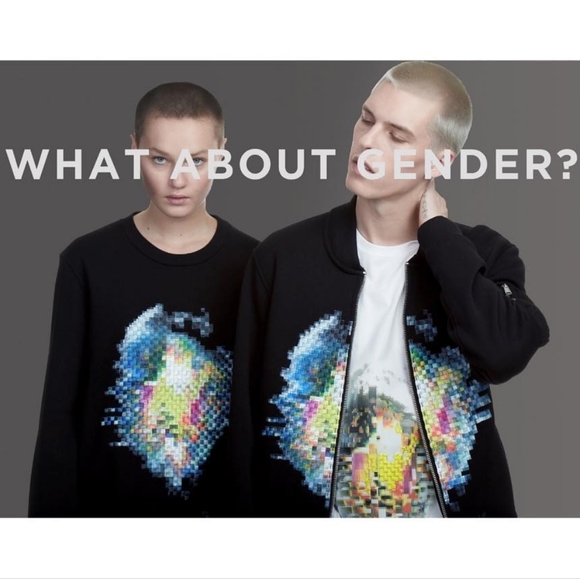Human Habit | Jackets & Coats | Nwt Human Habit Pixelated Zippered ...